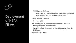 2020 04 06 hepa filters | PPTX