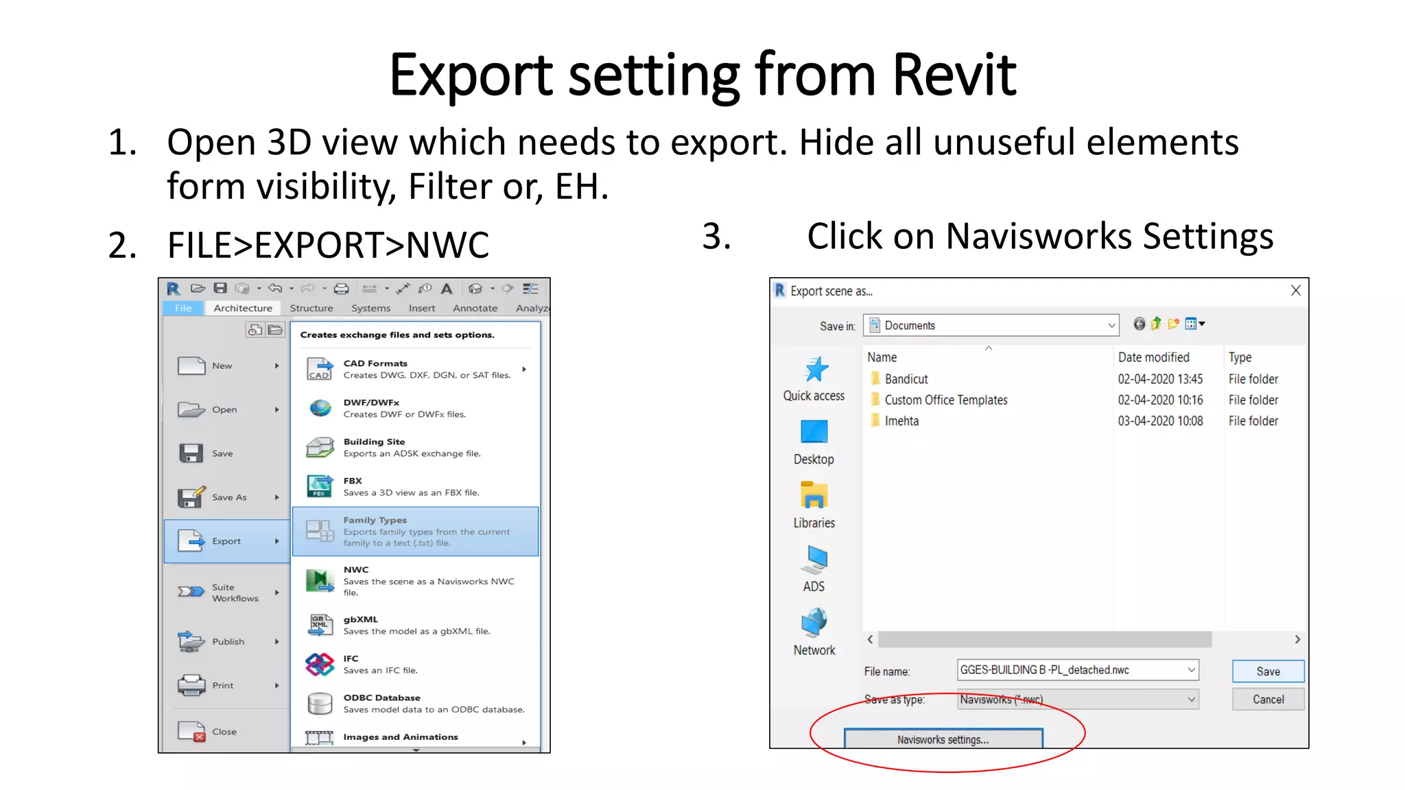 Basic of Navis works BIM application | PDF