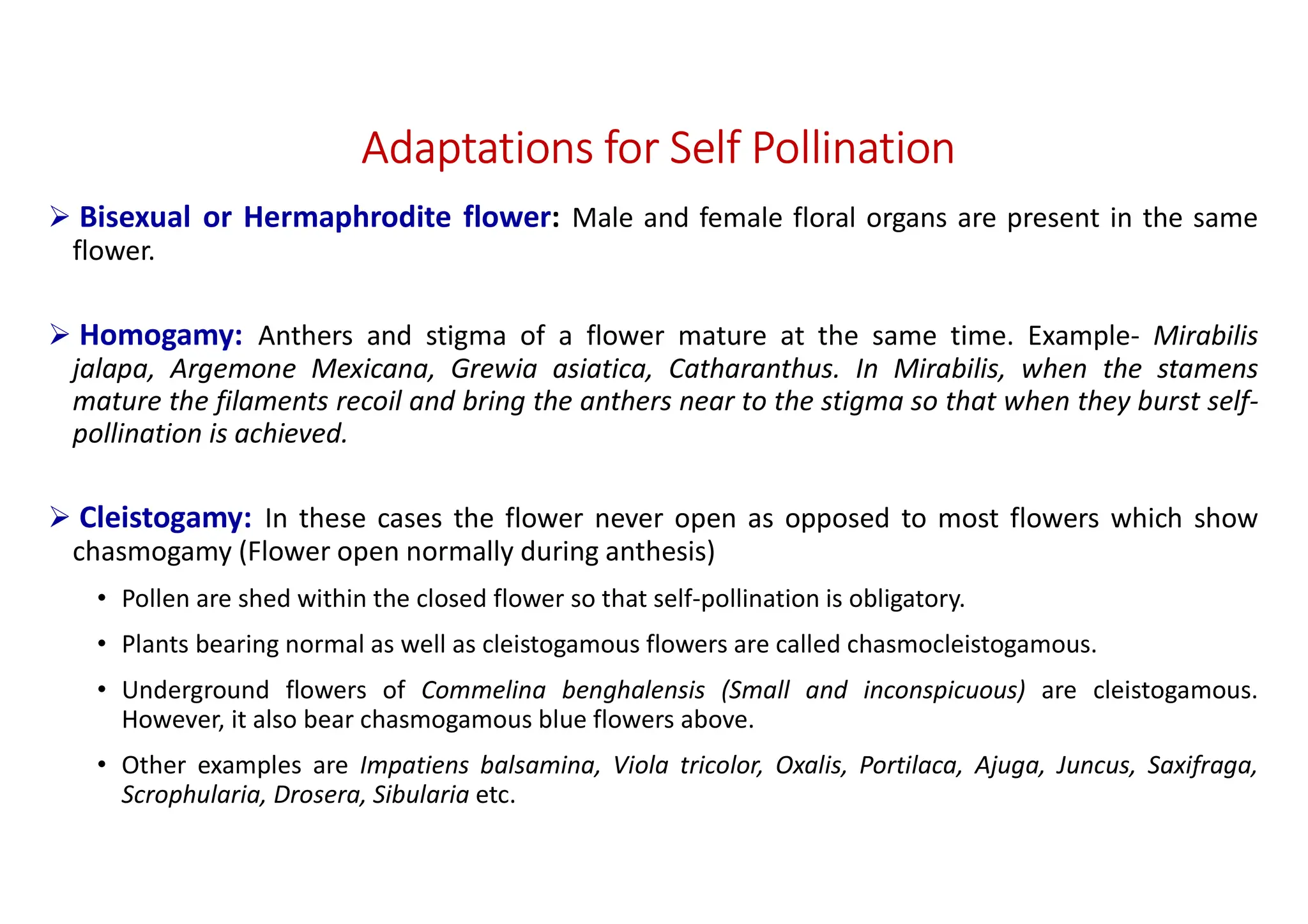 Pollination, types, adaptations for self and cross .pdf Pollination, types, adaptations for self and cross .pdf