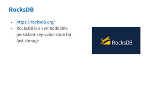 Scalable and High available Distributed File System Metadata Service Using gRPC, RocksDB and ...