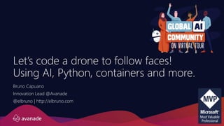 2020 04 09 Global AI Community Virtual Tour - Drones and AI | PPT