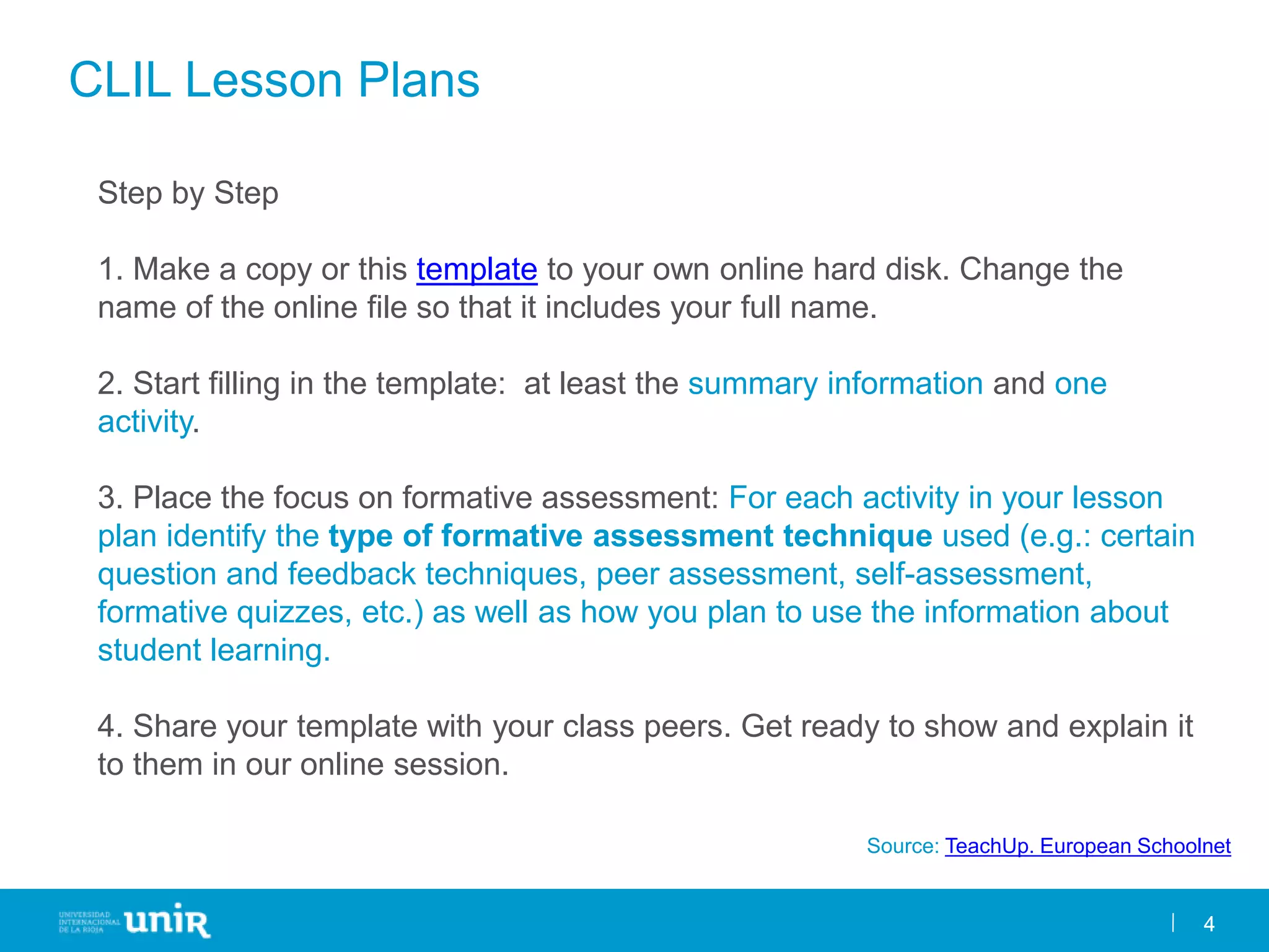 CLIL Lesson Plans | PPT