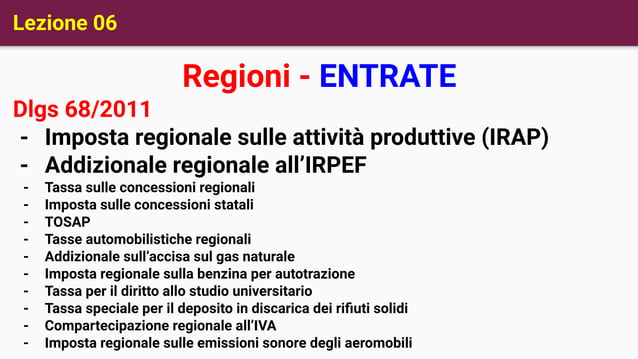 Lezione n. 06 - Contabilità pubblica (programmazione finanziaria ...