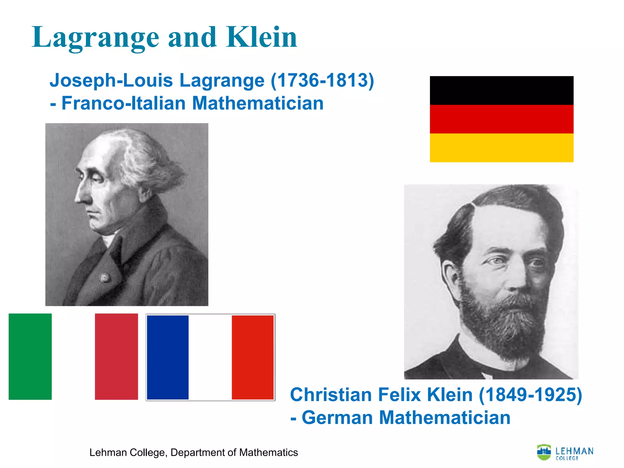 Section 10: Lagrange's Theorem | PPTX