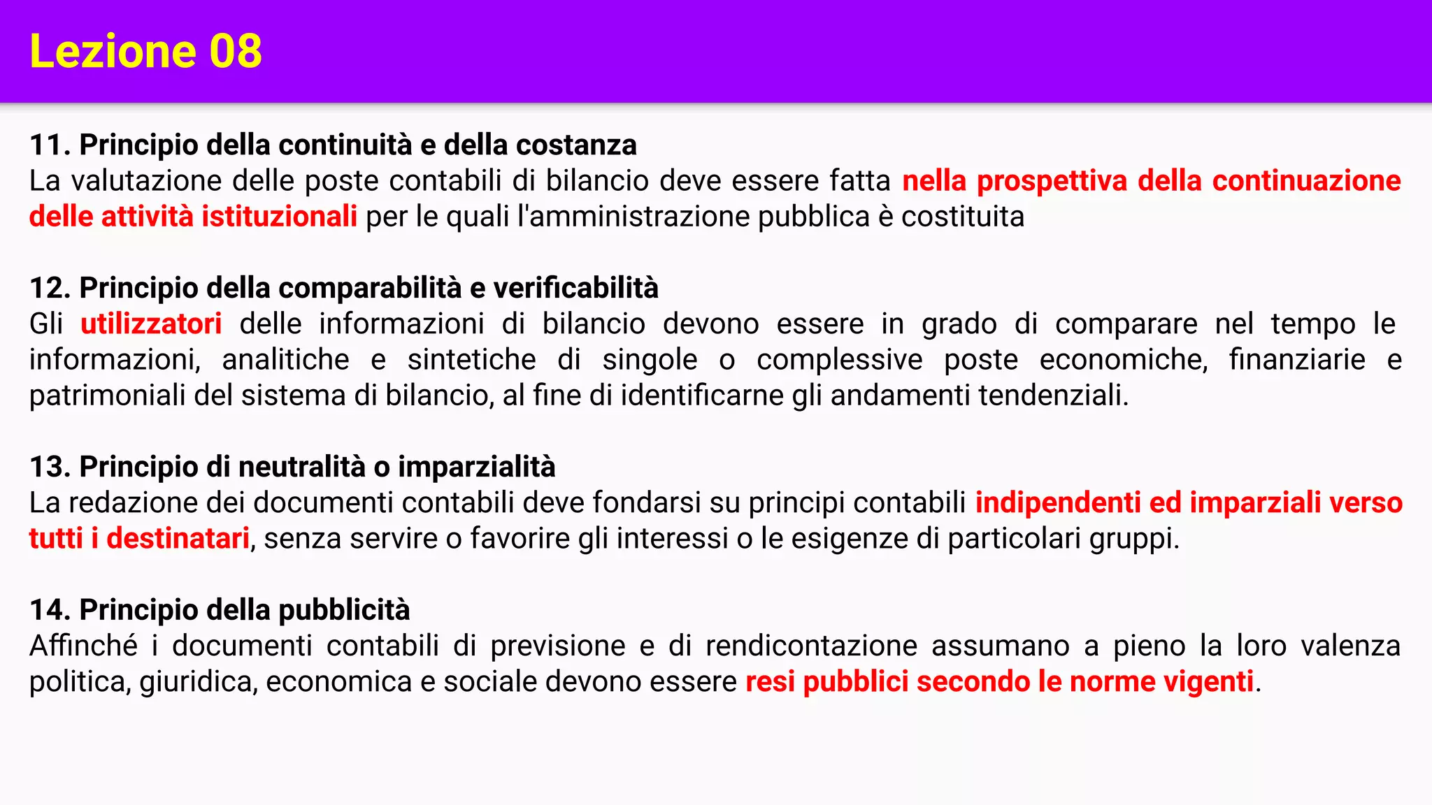 Lezione n. 08 (2 ore) - Contabilità delle Aziende sanitarie: la ...