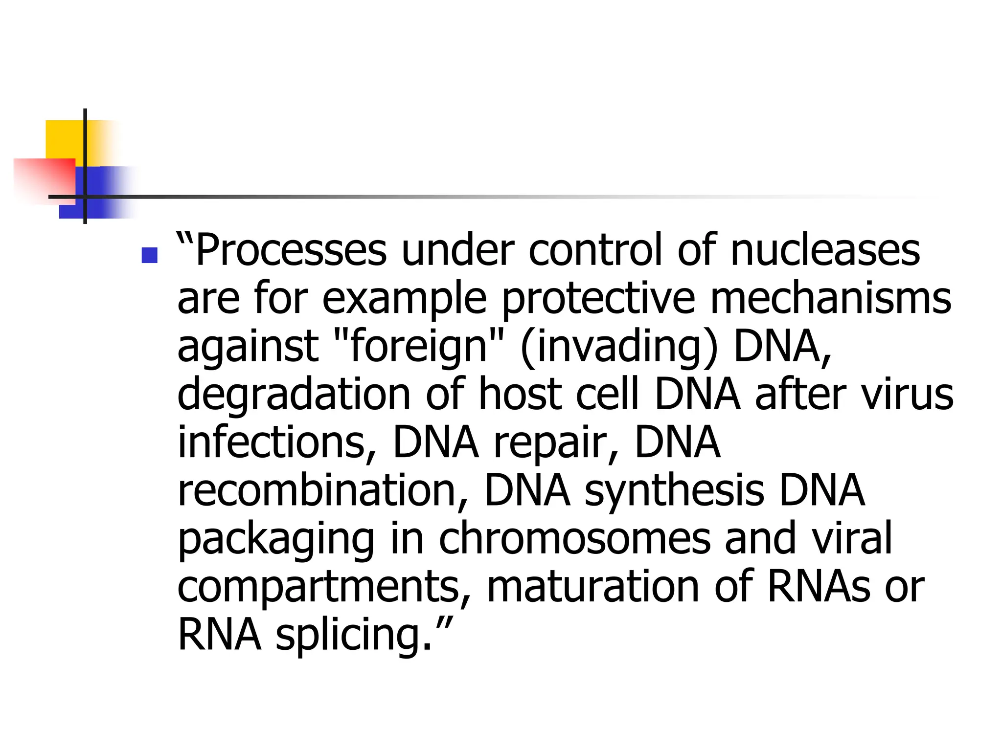 Enzymes in Genetic Engineering Mahatma Gandhi Central University ...