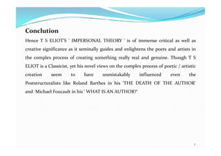 Many authors theory of individualism and impersonal | PDF