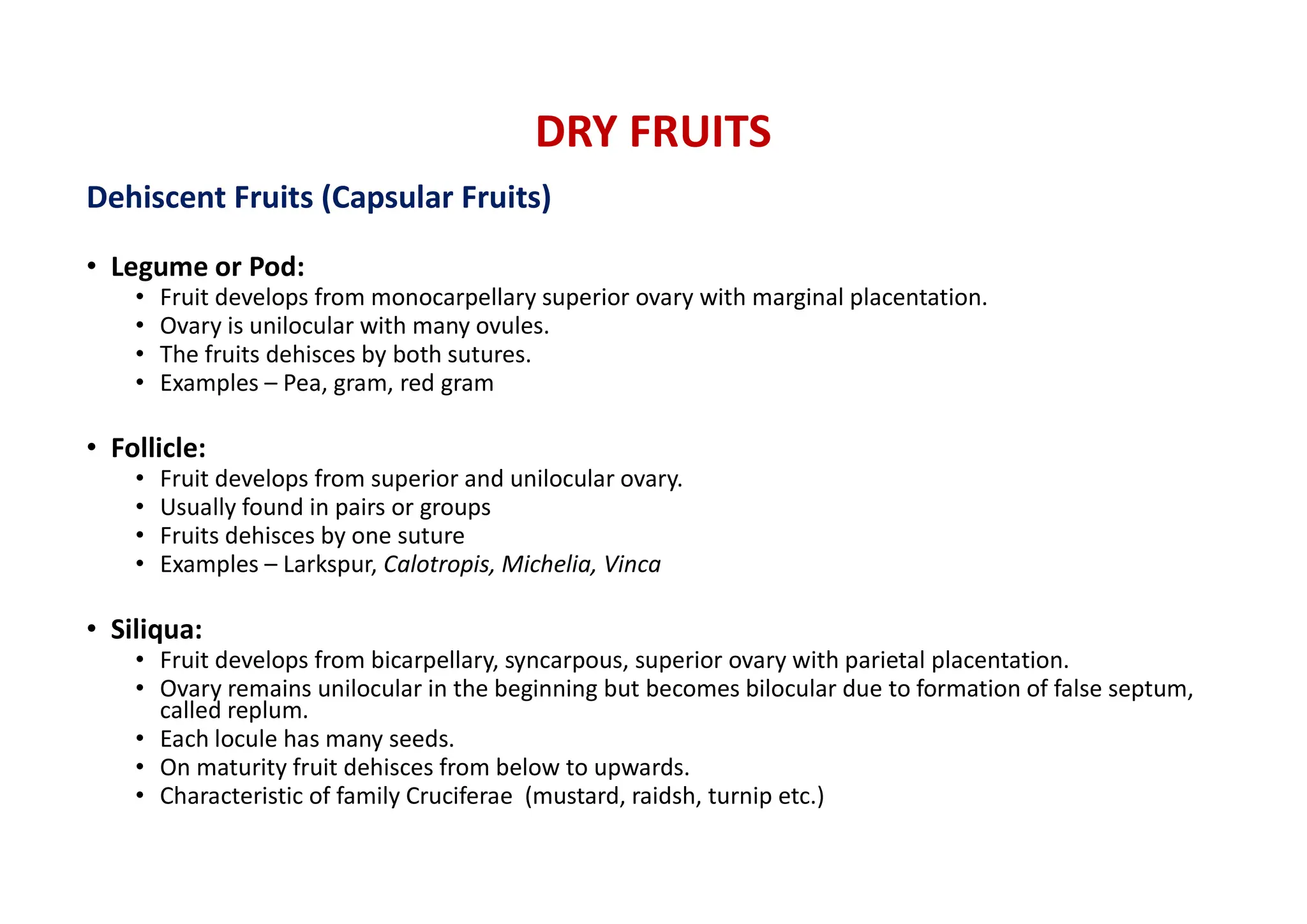 types of fruit and its classifications without diagrams | PPT