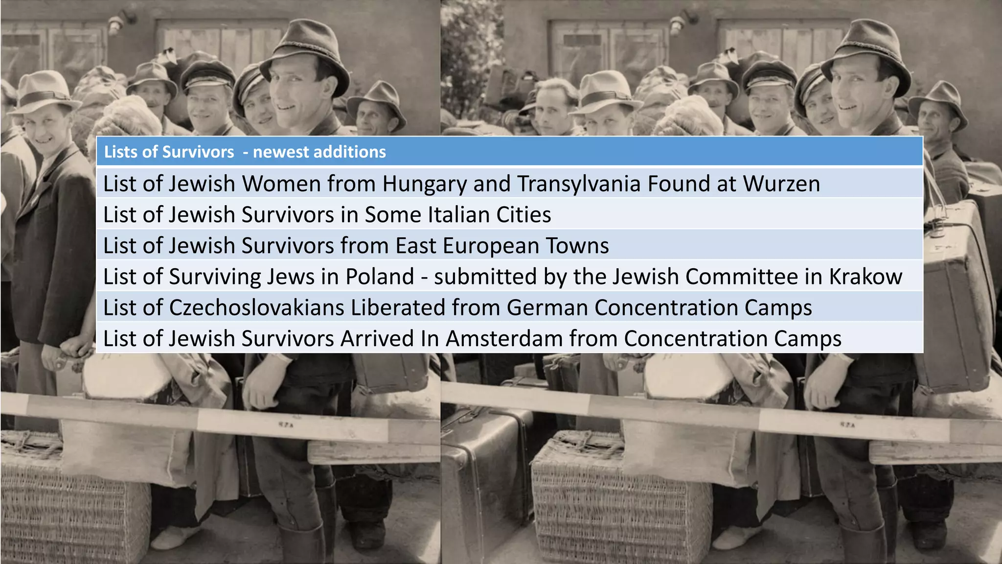 2020 04 igra release Holocaust Survivors 1945 | PDF