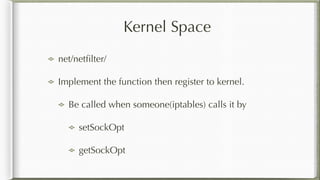 iptables and Kubernetes | PPT