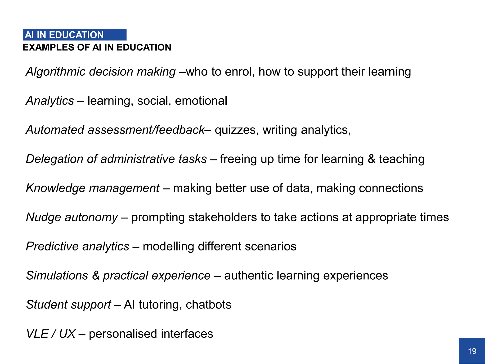 Artificial Intelligence in Education: Ethical Futures | PPTX