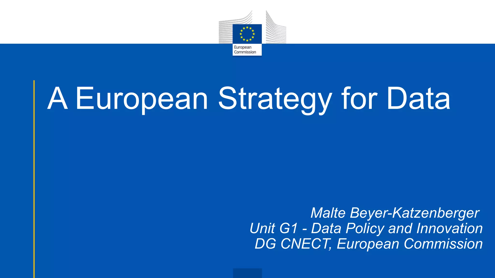 A European Strategy for Data | PDF