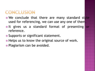 Different Styles of referencing Conventions | PDF | Books and Literature