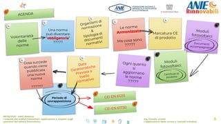 L’applicazione delle norme e i periodi transitori | PPT
