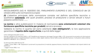 L’applicazione delle norme e i periodi transitori | PPT