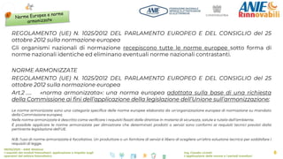 L’applicazione delle norme e i periodi transitori | PPT