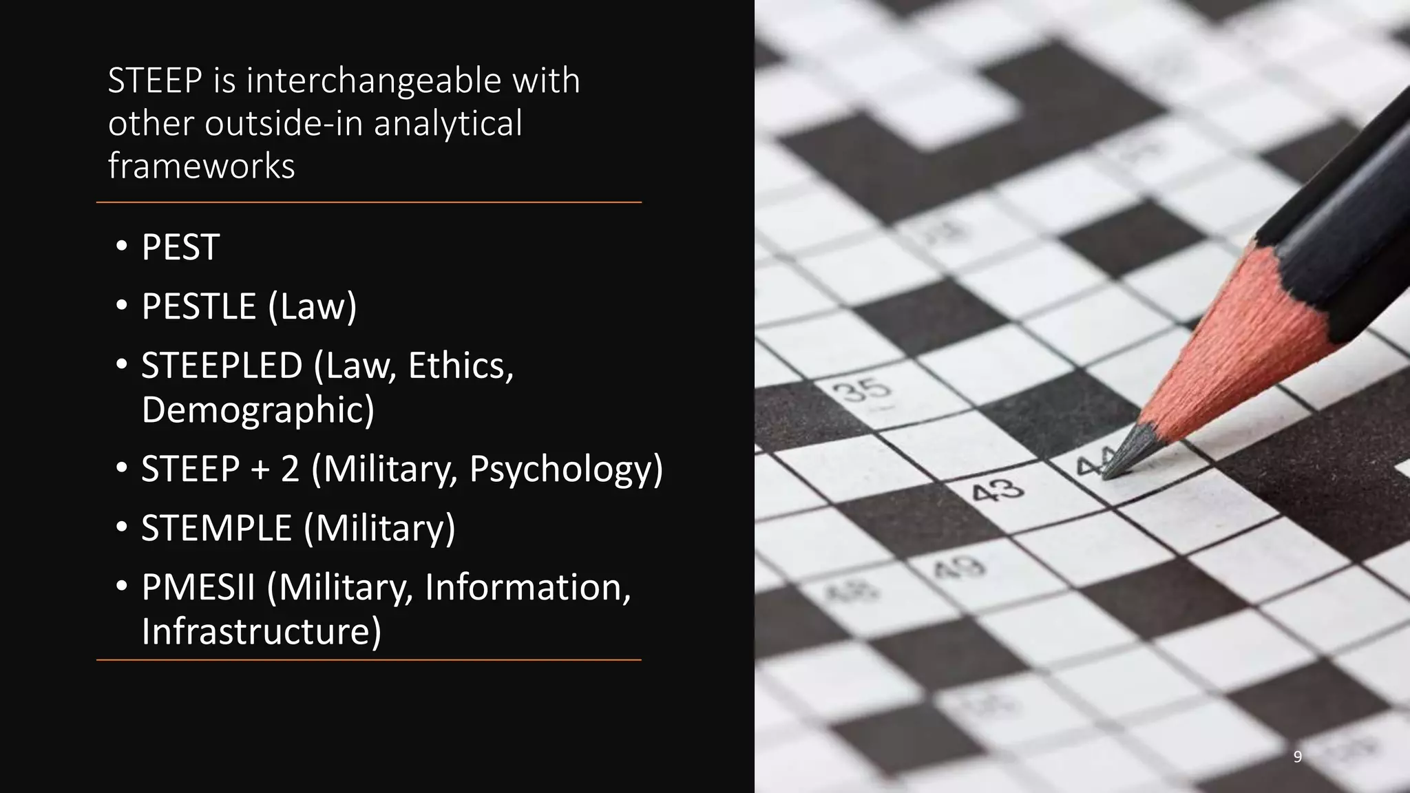 STEEP Analysis | PPTX