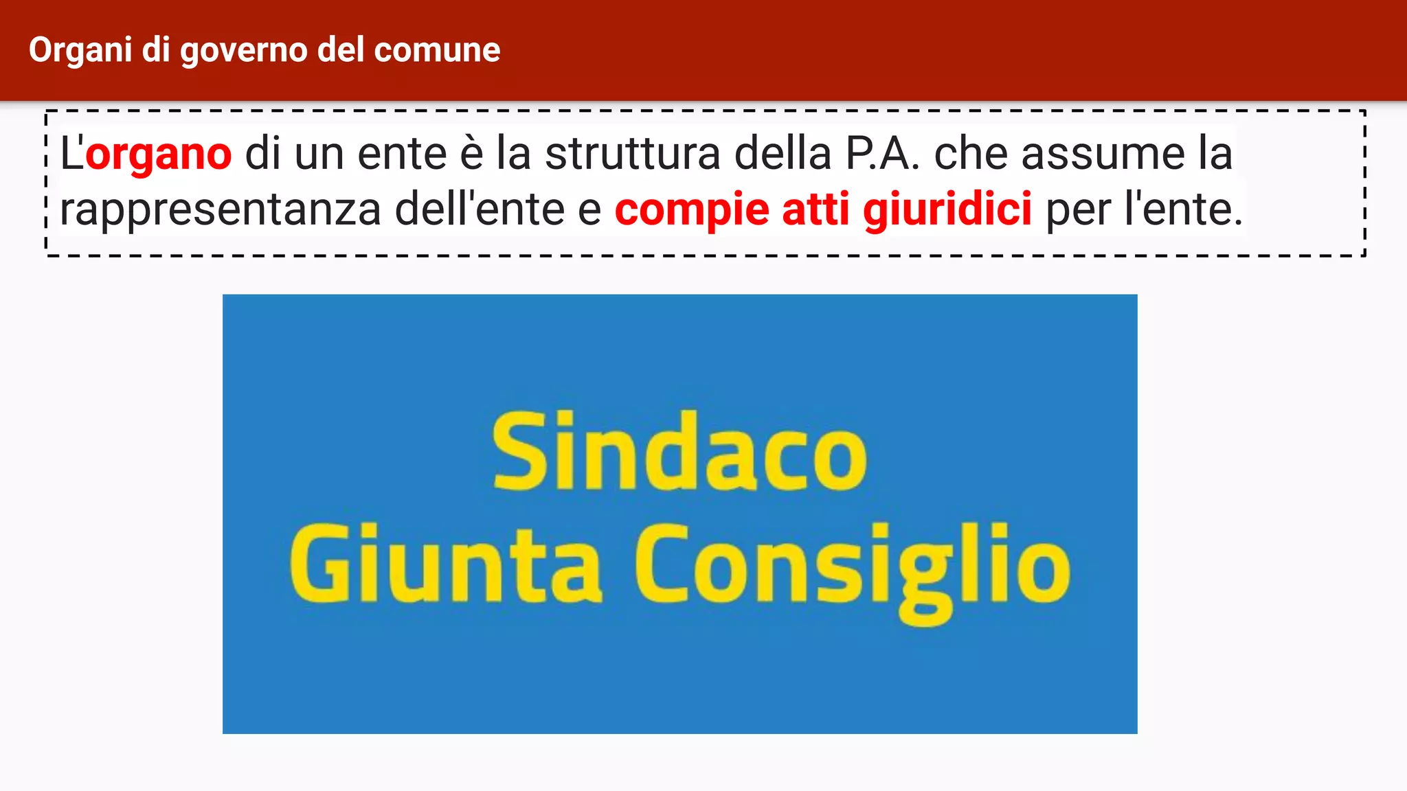 Lezione n. 07 - Diritto degli Enti Locali e TUEL: La disciplina del ...