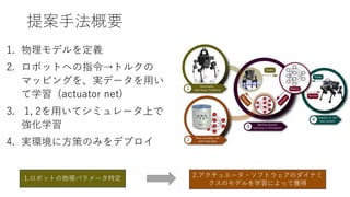 [DLゼミ] Learning agile and dynamic motor skills for legged robots | PPTX