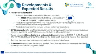 Deep-Learning and HPC to Boost Biomedical applications for health | PPT