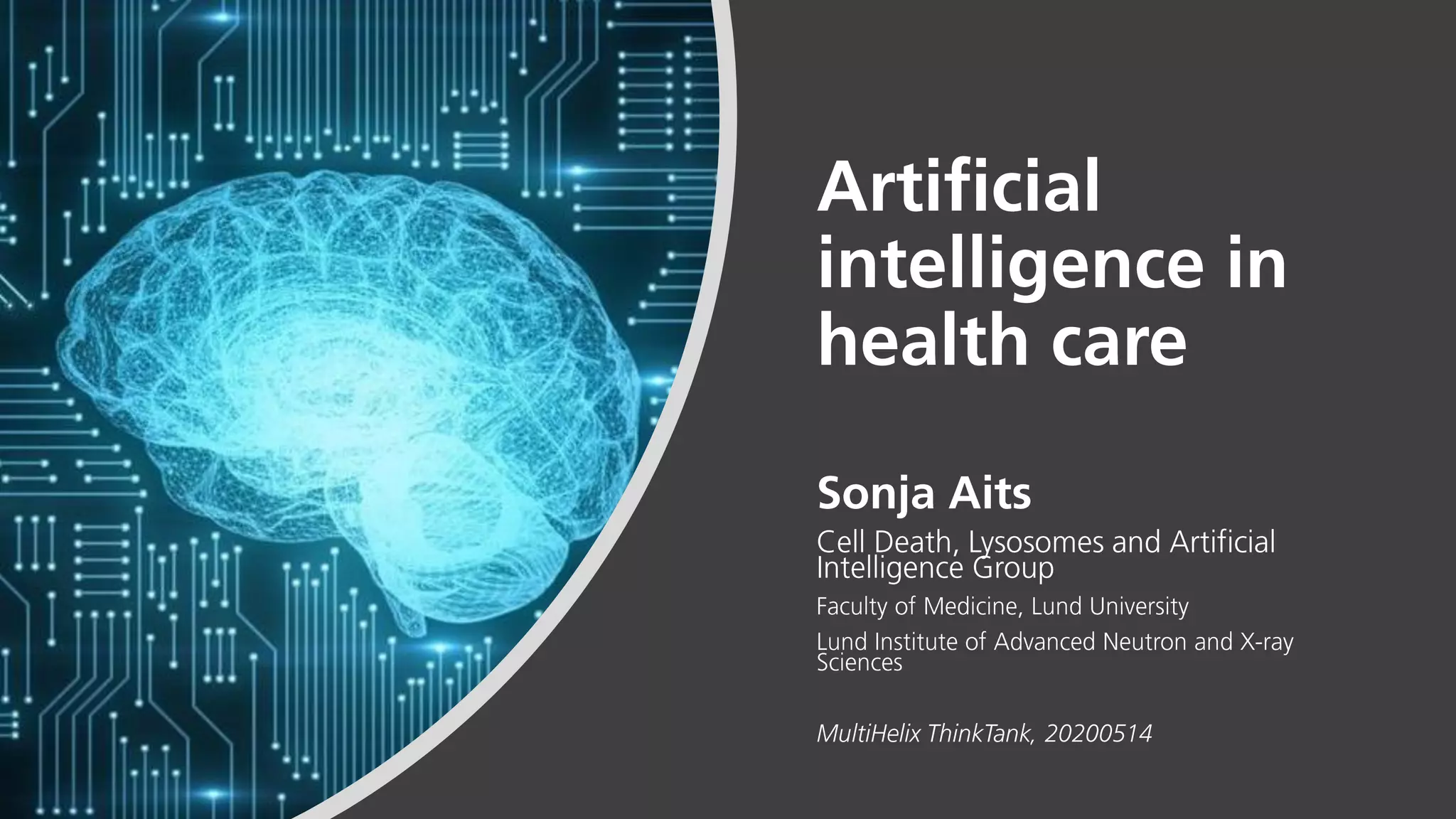 Artificial intelligence in health care | PDF