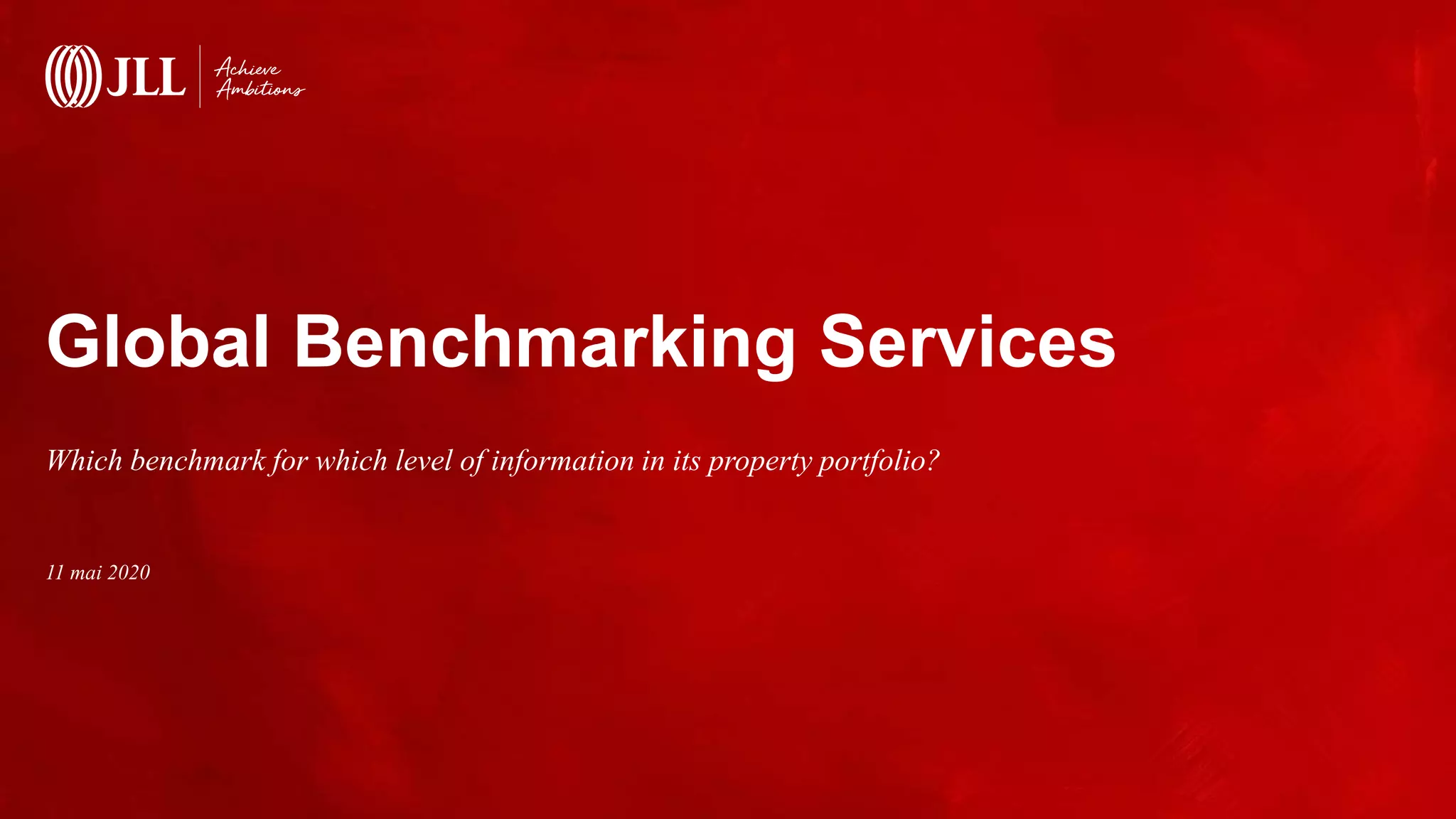 GBS Benchmarking Solutions | PPT