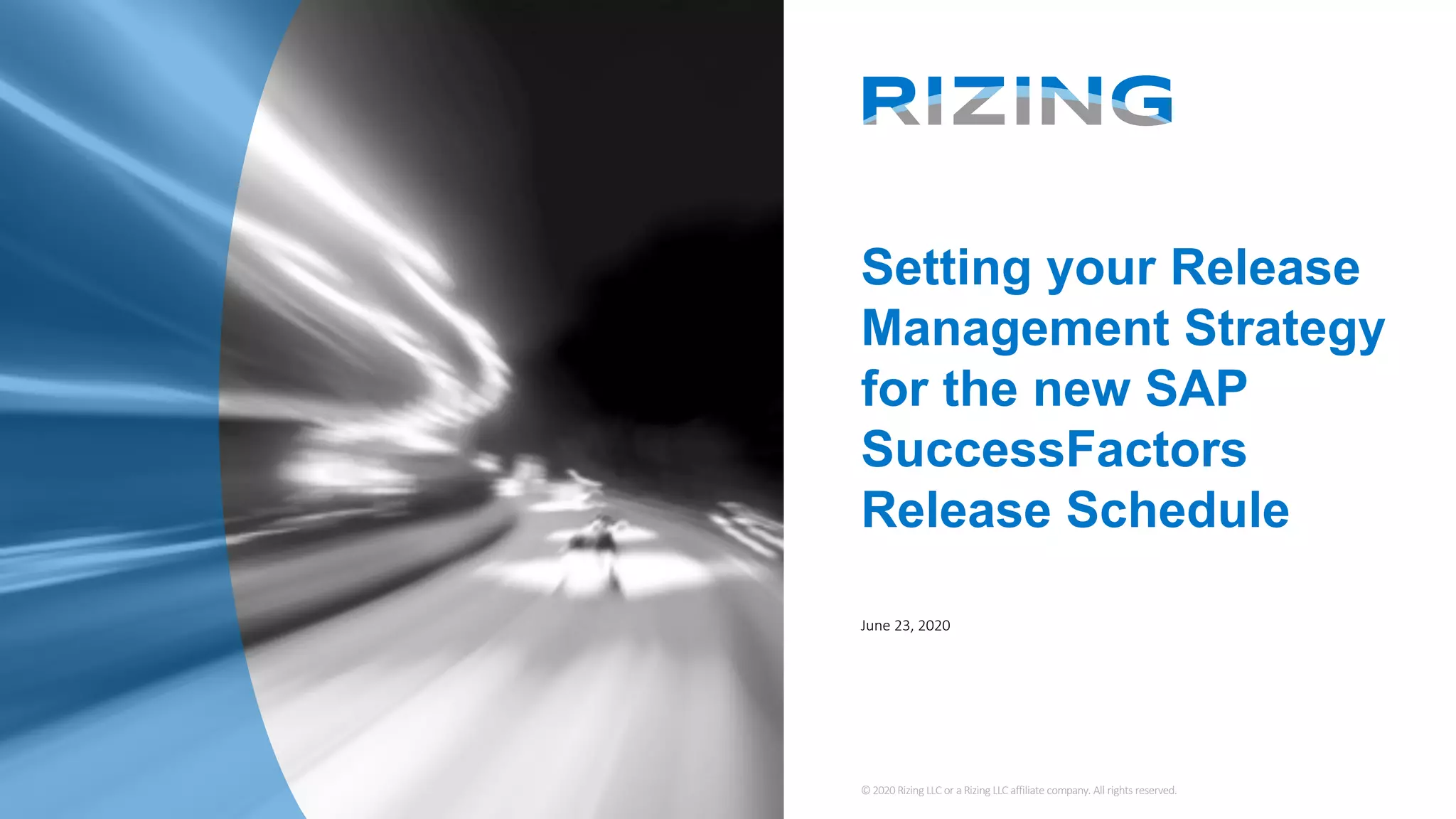 Setting your Release Management Strategy for the new SAP SuccessFactors ...