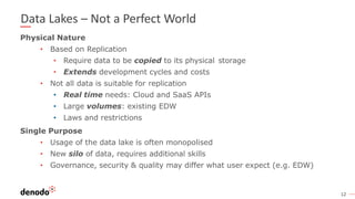 DAMA & Denodo Webinar: Modernizing Data Architecture Using Data Virtualization | PDF | Cloud ...