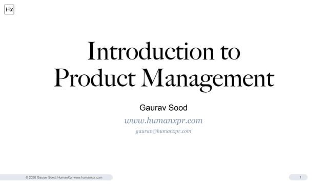 Introduction to Product Management | PDF | Business Administration ...