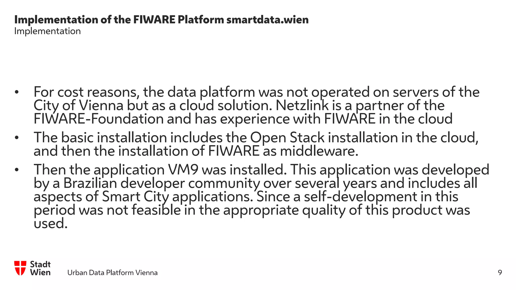 Urban Data Platform Vienna | PPT