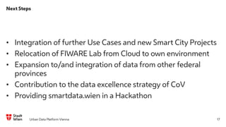 Urban Data Platform Vienna | PPT