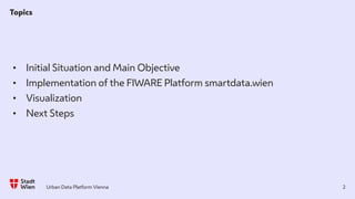 Urban Data Platform Vienna | PPT