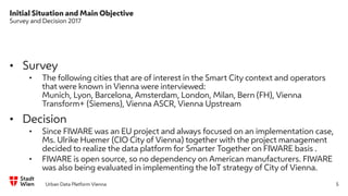 Urban Data Platform Vienna | PPT