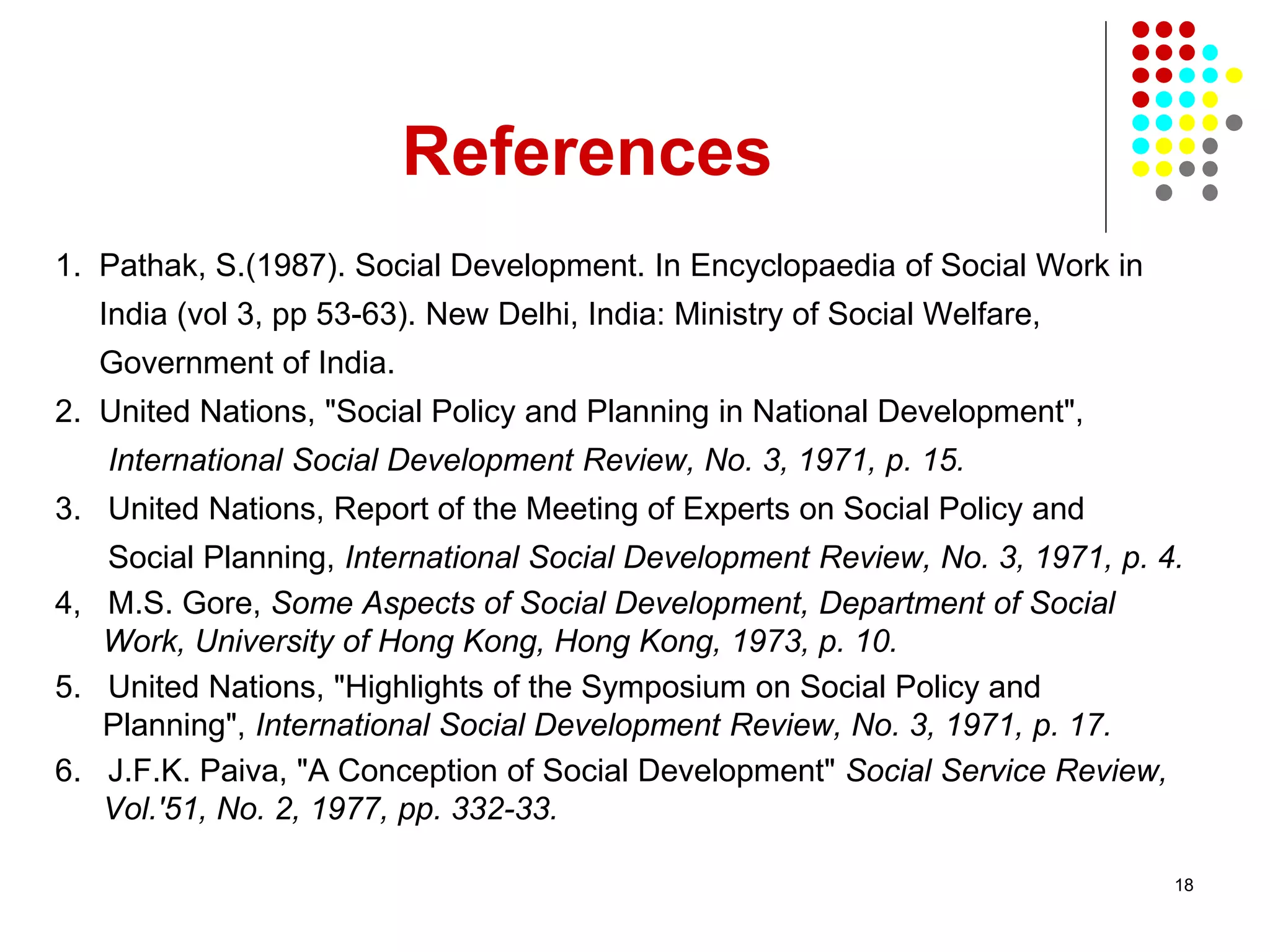 Social Development | PDF