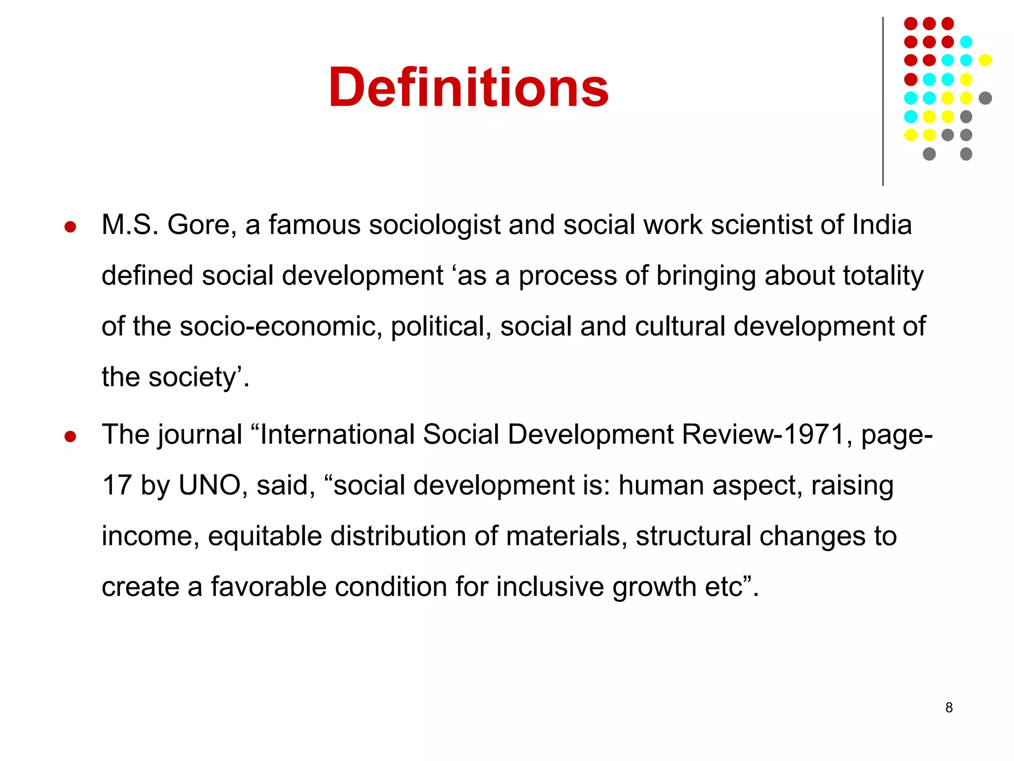 Social Development | PDF