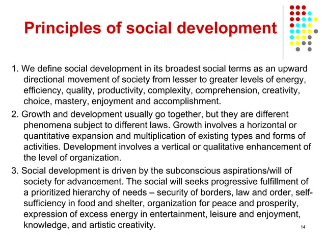 Social Development | PDF | Science