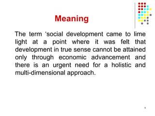 Social Development | PDF