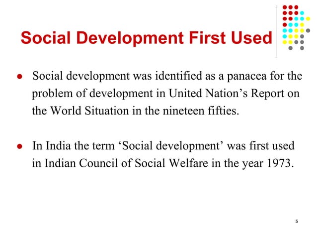 Social Development | PDF | Science