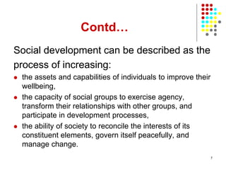 Social Development | PDF