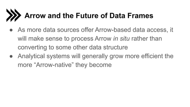 ACM TechTalks : Apache Arrow and the Future of Data Frames | PDF | Databases | Computer Software ...