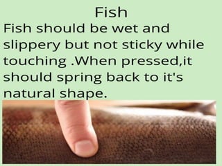How to select fresh fish. | PPT
