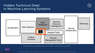 Apache Kafka, Tiered Storage and TensorFlow for Streaming Machine Learning without a Data Lake | PPT