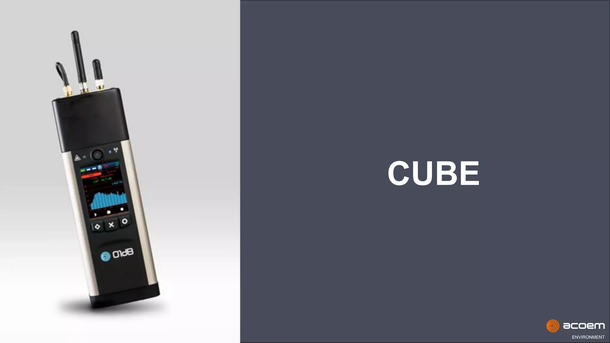Übersicht - Monitoringstation CUBE von 01dB | PPT