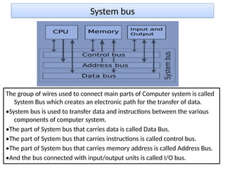 Computer system and organization types of memory | PPT