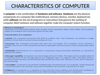Computer system and organization types of memory | PPT