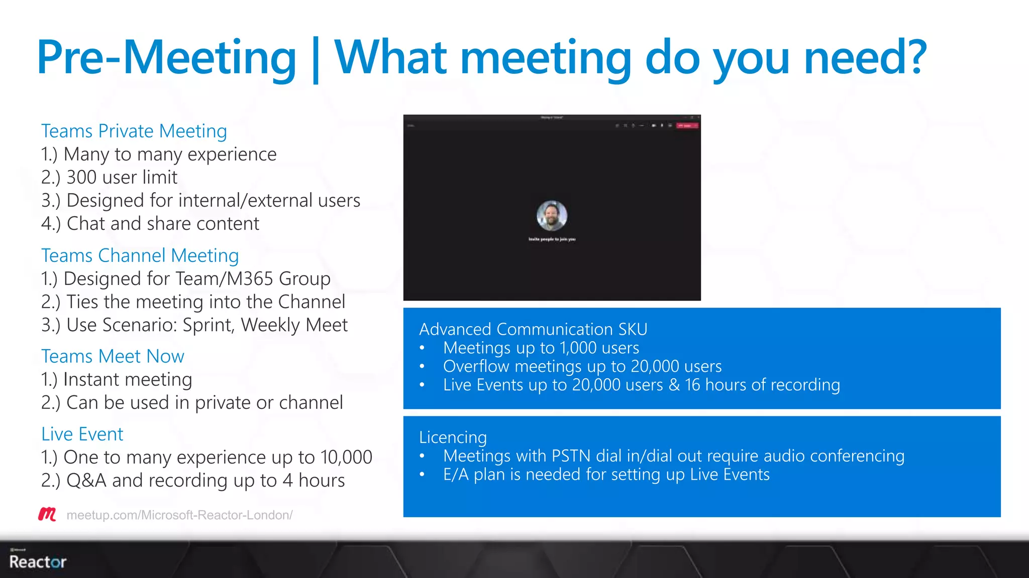 Reactor Teams Series Pt.1 | Best Practices for Meetings | PPTX