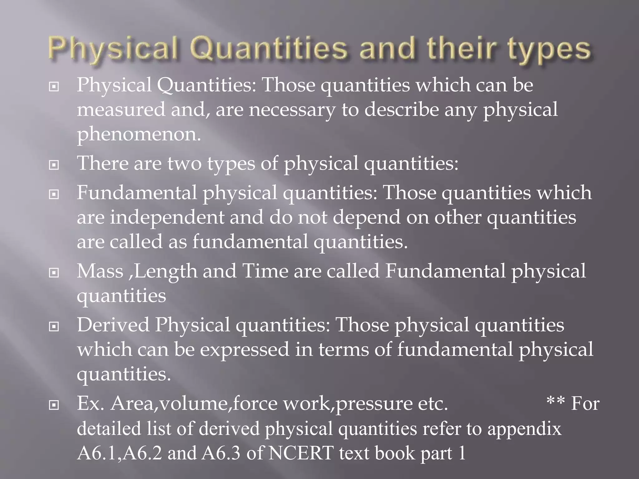 20200915-XI-Physics-Unit and Measurement-1 of 4-Ppt.pptx | Chemistry ...