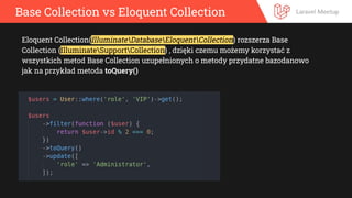 Laravel Collection - tablice na sterydach | PPT