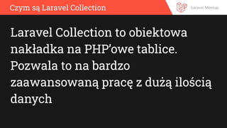 Laravel Collection - tablice na sterydach | PPT