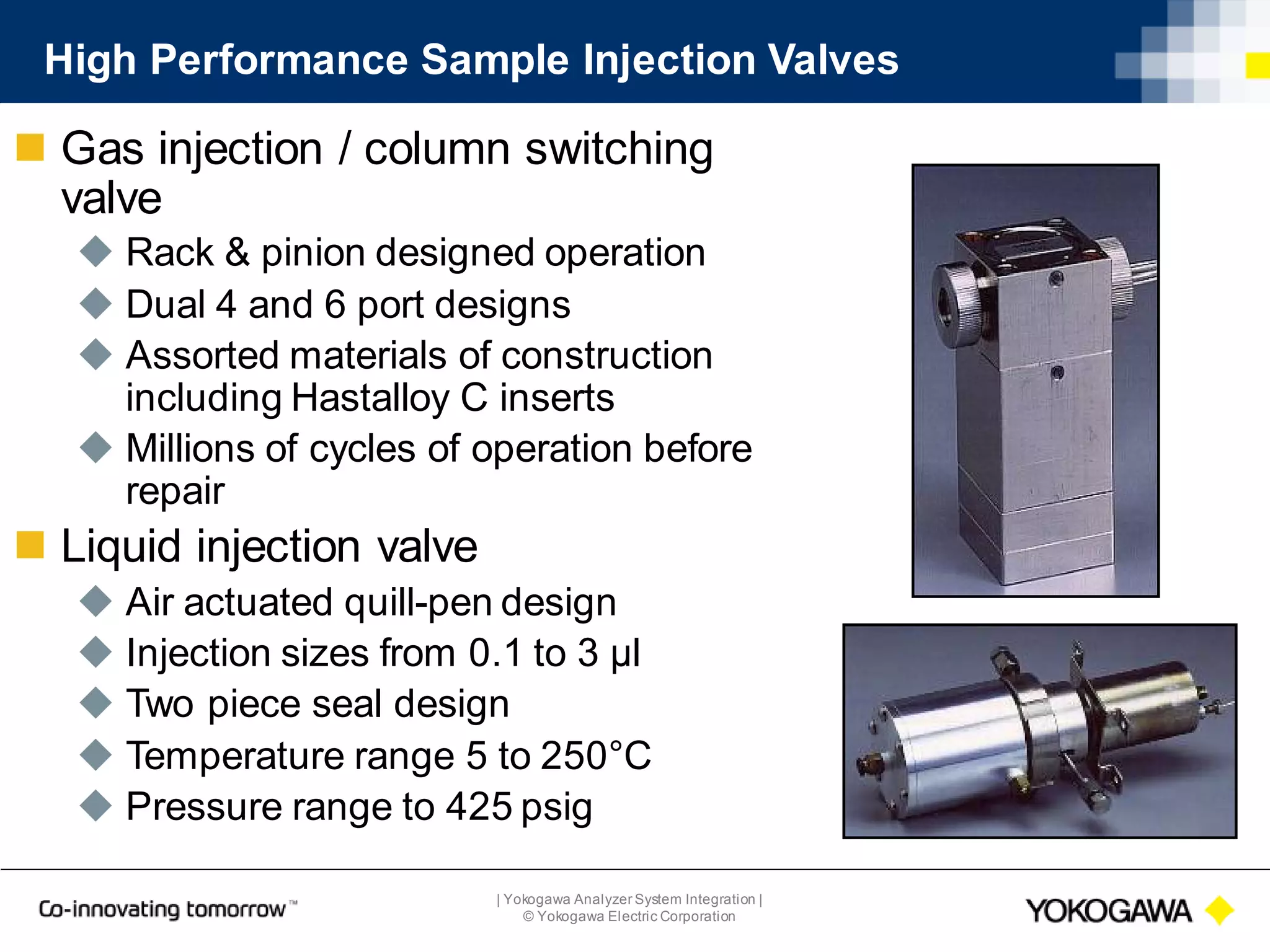 Yokogawa's GC8000 Process Analyzer Product Introduction | PDF